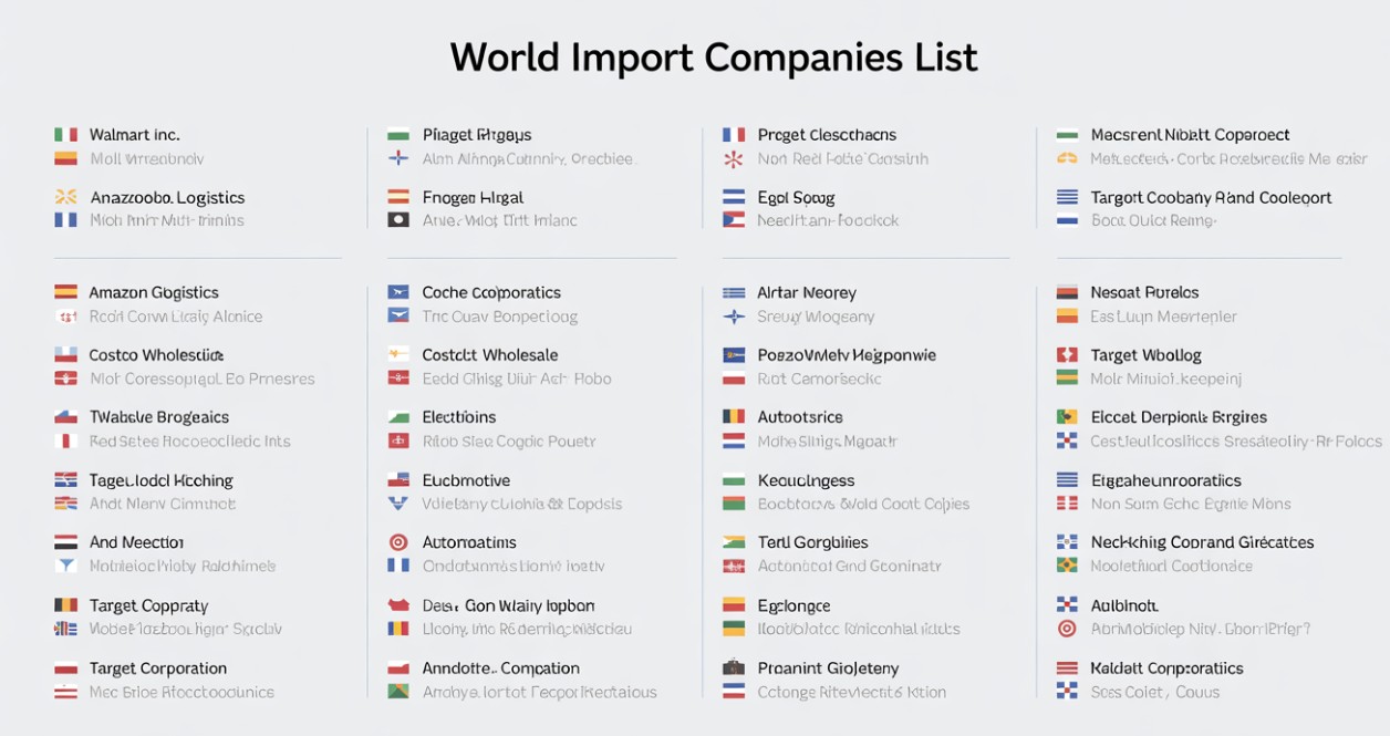 World Import Companies List – İhracat e-Gazete