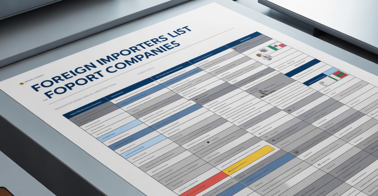 Foreign Importers List for Export Companies – İhracat e-Gazete